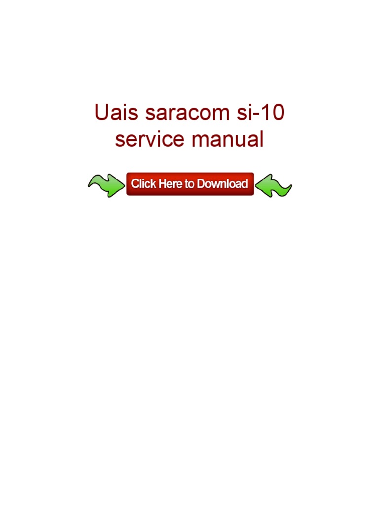 Uais Saracom SI-10 Device Manual | PDF | Microsoft Windows | Android ...