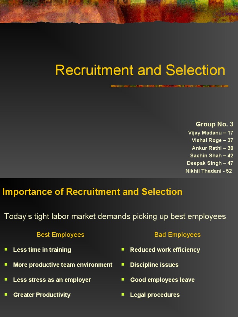 Recruitment and Selection Process Guide | PDF | Psychology | Recruitment