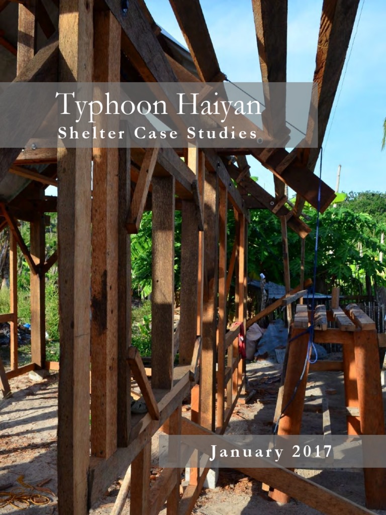 Typhoon Haiyan Shelter Case Studies | PDF | Disaster And Accident | Disaster (General)