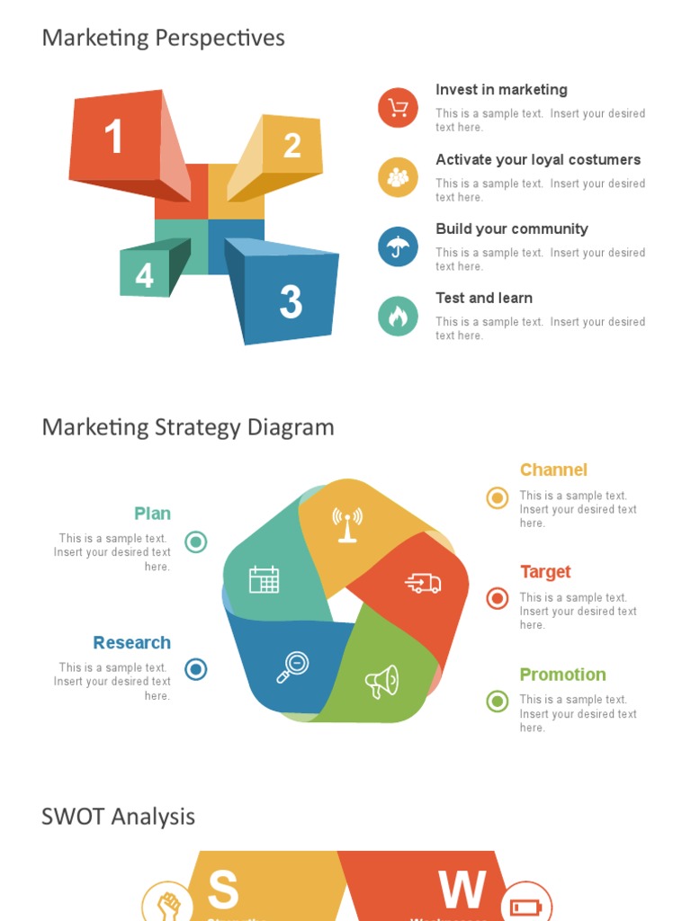 FF0146 01 Marketing Slides Template 16x9 | PDF | Business | Market ...