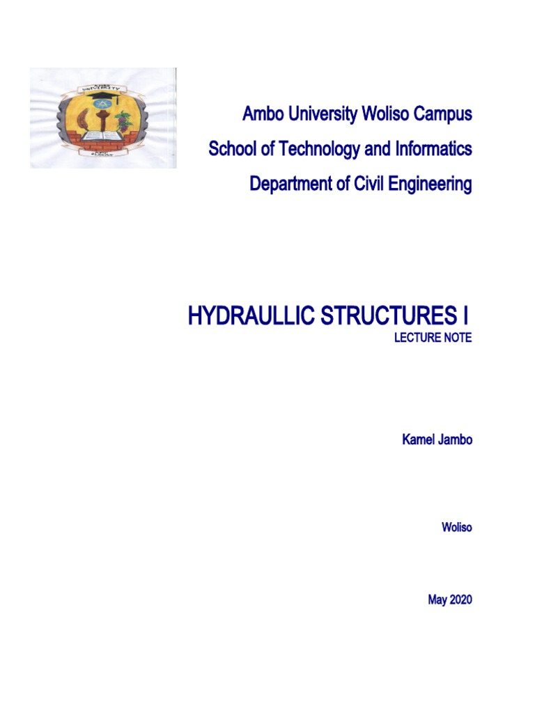 Principles of Hydraulic Structures | PDF | Spillway | Dam