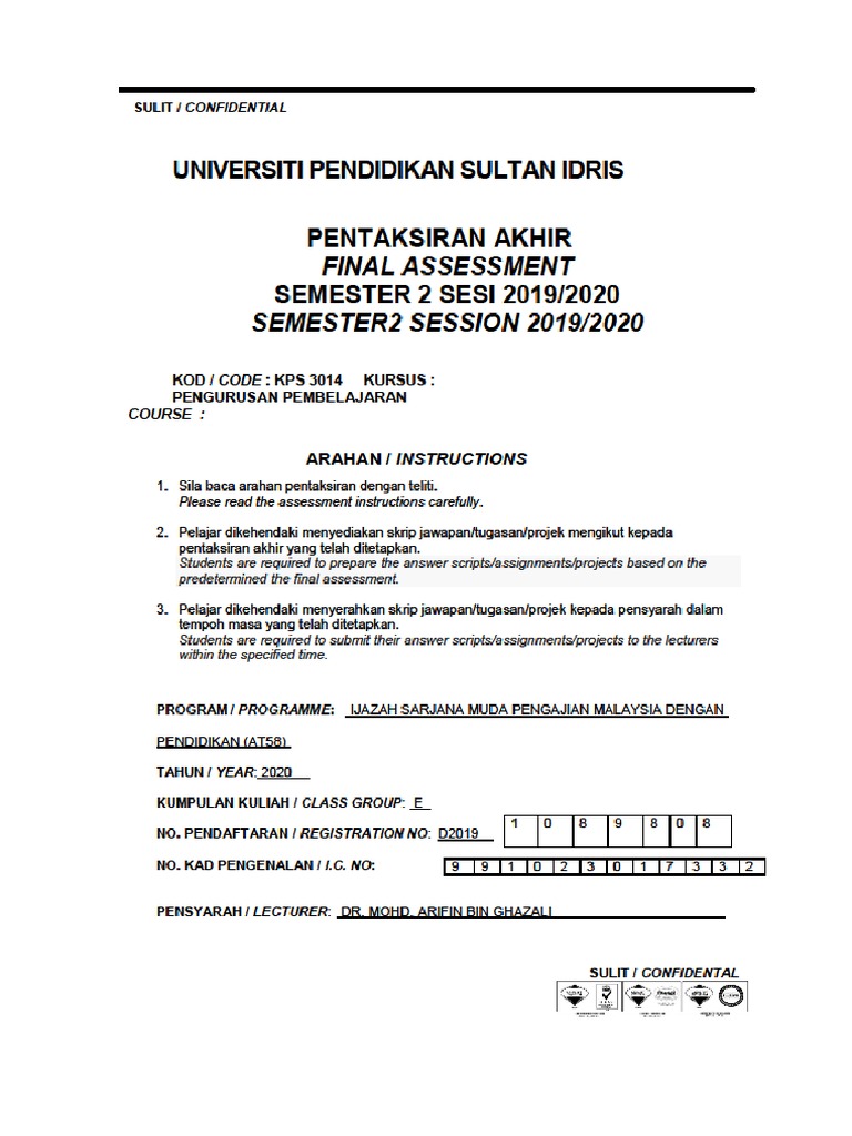Tugasan Berkumpulan Kesan Migrasi | PDF