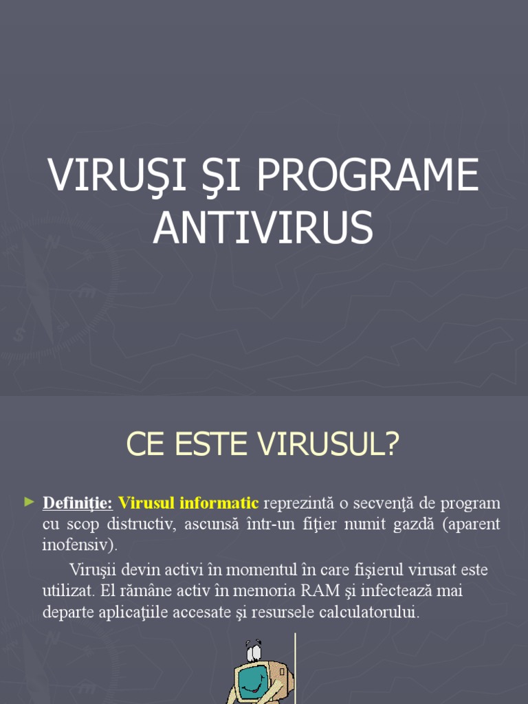 Virusi Si Programe Antivirus | PDF