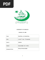 30 Basic Human Rights List | PDF | History