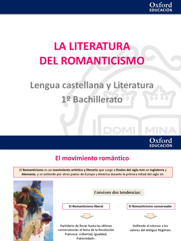 Presentacic3b3n La Literatura Del Romanticismo | PDF | Romanticismo ...