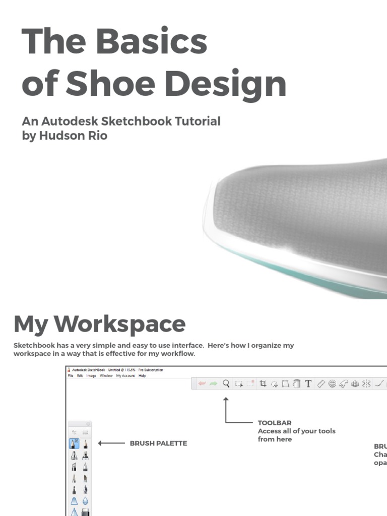 The Basics of Shoe Design | PDF | Shadow | Texture Mapping