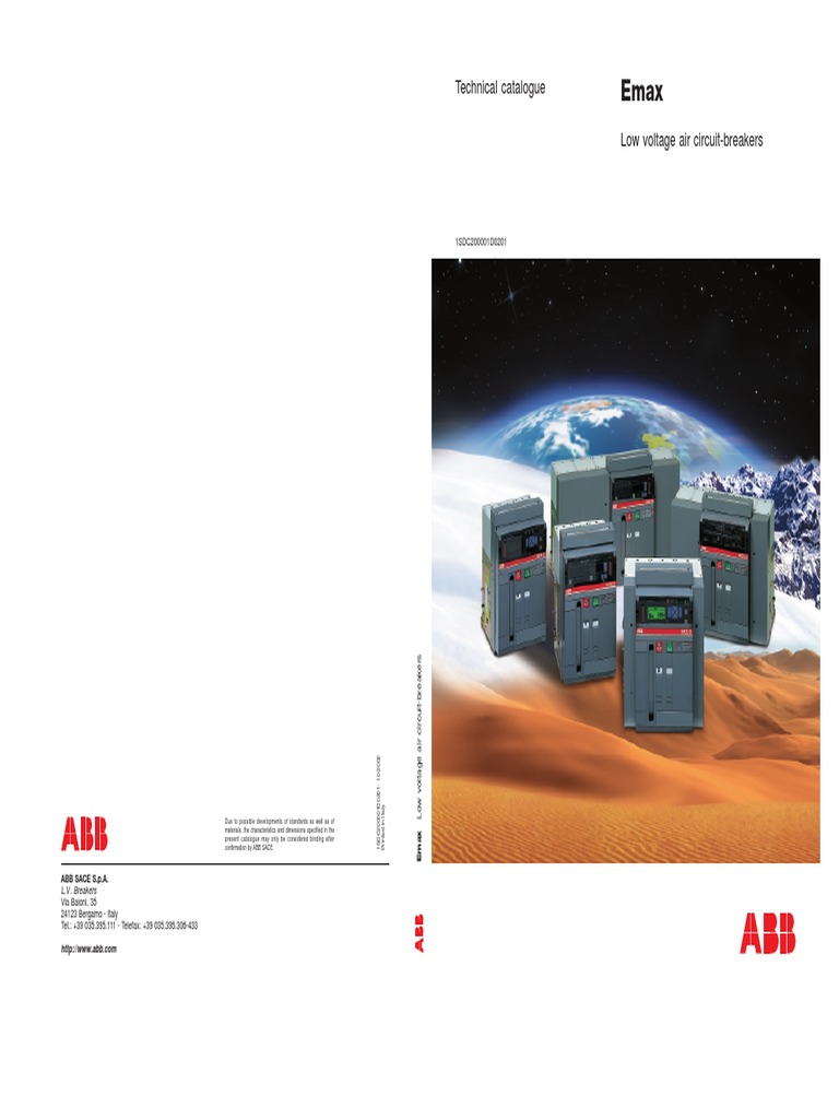 Video 5 - ACB Catalogue | PDF | Electrical Engineering | Electricity