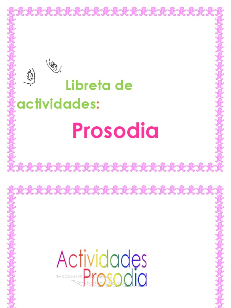 Prosodia Actividades 1 | PDF