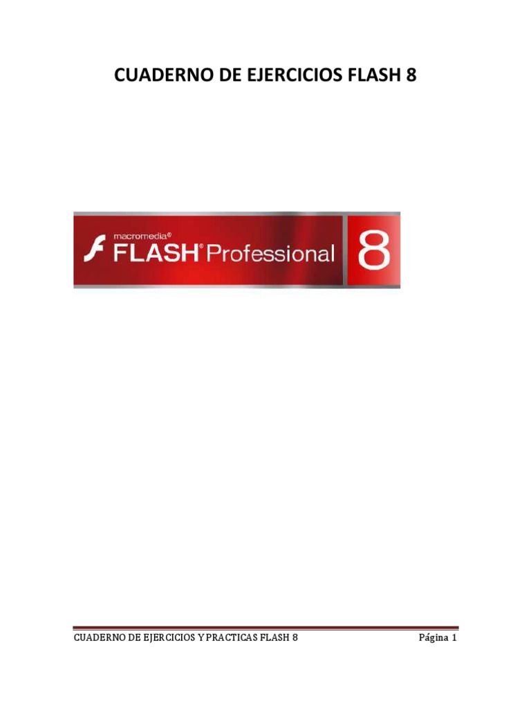 Cuaderno de Ejercicios Flash | PDF | Adobe Flash | Animación