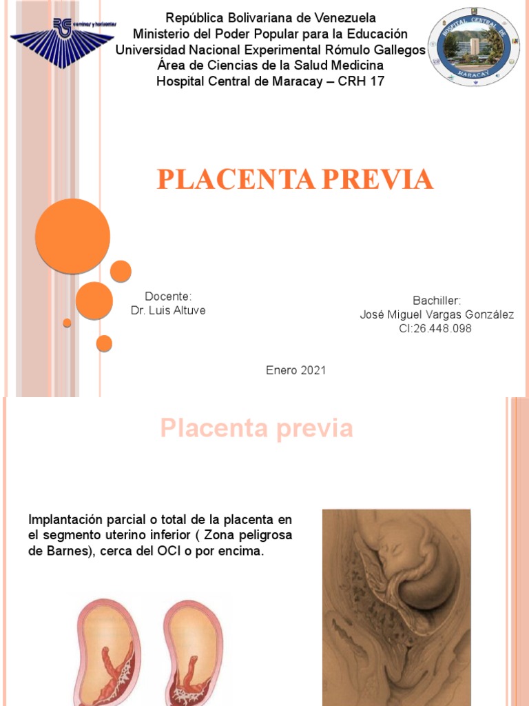 PP Placenta Previa | PDF | Placenta | El embarazo
