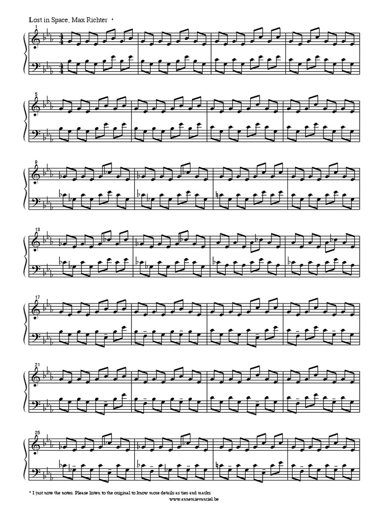 Lost in Space-Max Richter | PDF