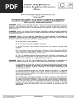 Republic Act No. 7920 (New Electrical Engineering Law) | PDF ...