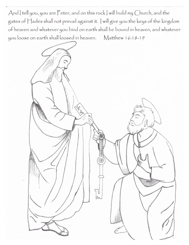 Jesus Gives Peter The Keys | PDF