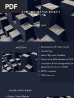 Welcome Program For The New Principal | PDF