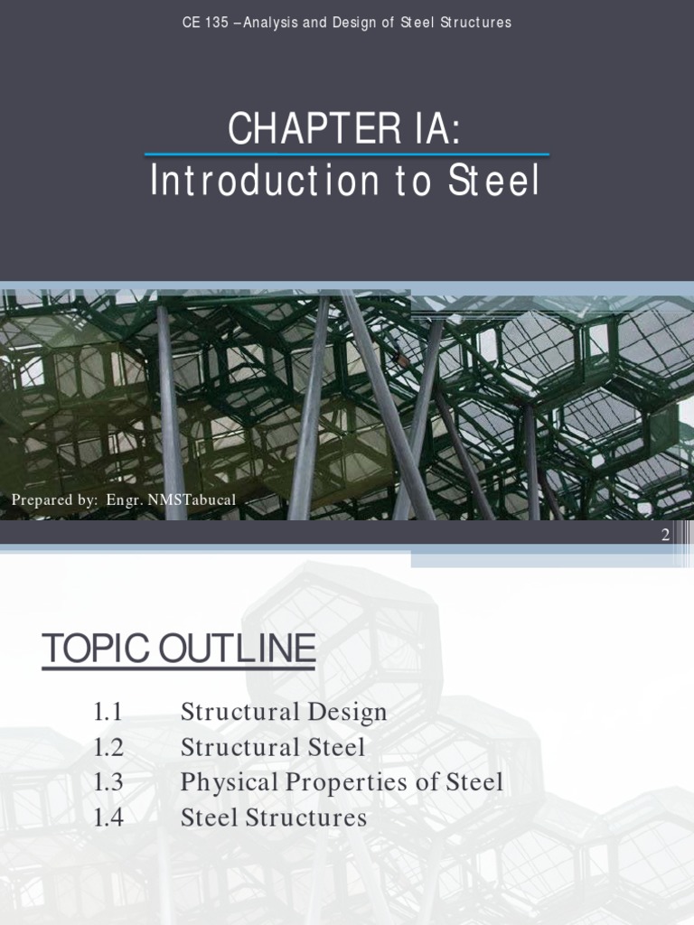 Chapter 1A - Introduction To Steel | PDF | Steel | Structural Steel