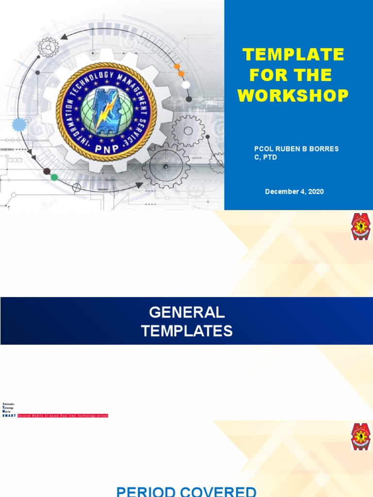 Template For The Workshop CY 2020 v3 | PDF | Information Technology | E ...