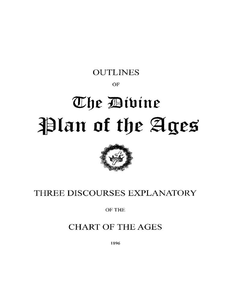 1896 Outlines of The Divine Plan | PDF | Jacob | Abraham