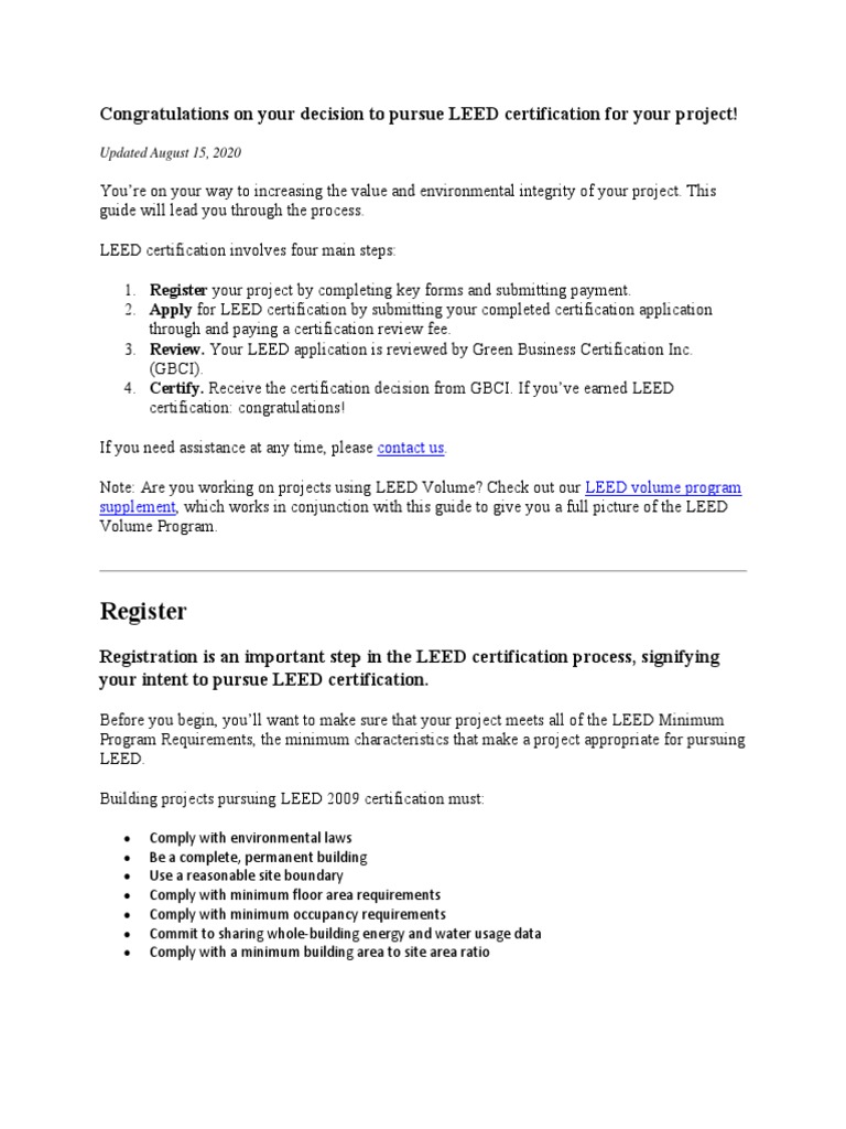 Guide To LEED Certification - Commercial - U.S | PDF | Leadership In ...