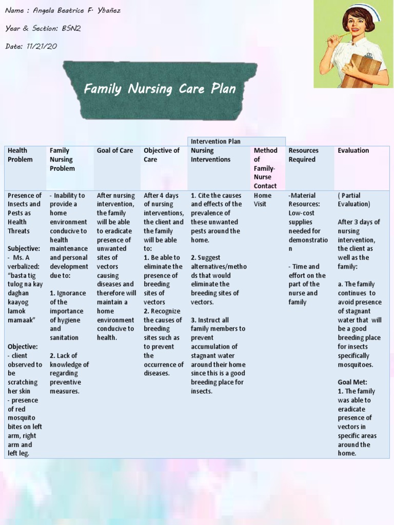 FNCP Sample | PDF | Vector (Epidemiology) | Nursing