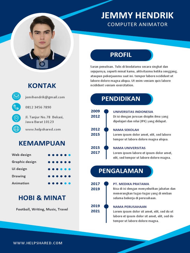 Contoh CV 29 | PDF