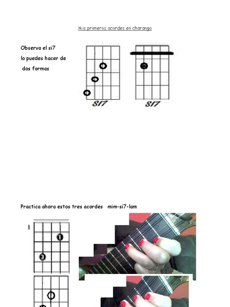 Charango Acordes Grandes | PDF