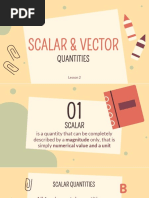 Scalar and Vector Worksheet | PDF | Euclidean Vector | Cartesian ...