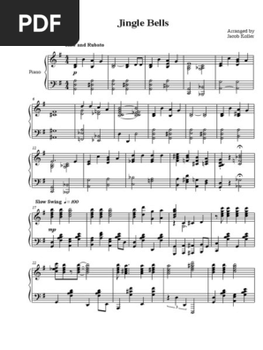 Partitura Fácil Para Clarinete Jingle Bells Jingle Bells