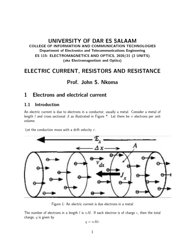 Understanding Resistivity in Physics | PDF | Electrical Resistivity And ...