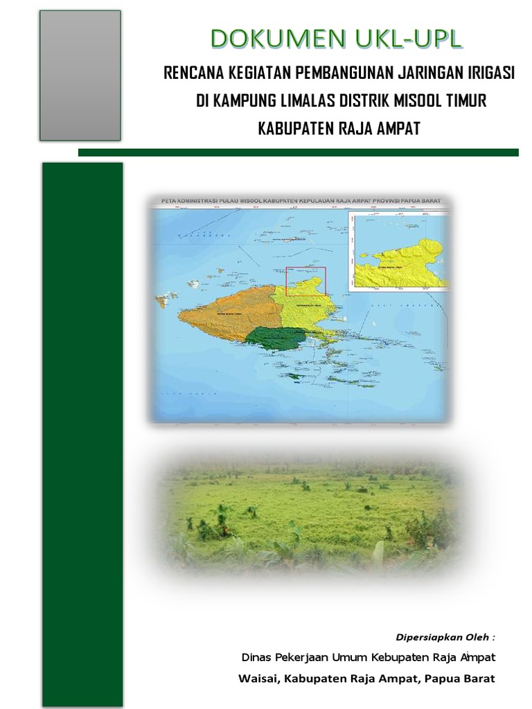 Dokumen Ukl Upl Jaringan Irigasi Limalas | PDF | Griya & Taman | Sains & Matematika