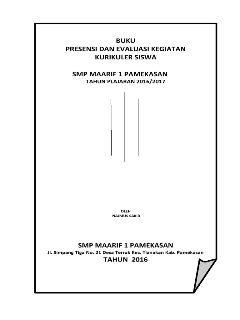 Buku Presensi Siswa Pdf