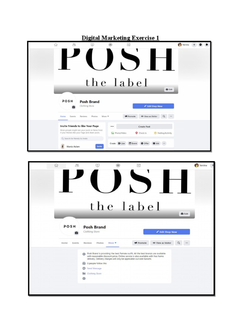 Digital Marketing Exercise 1 | PDF | Business