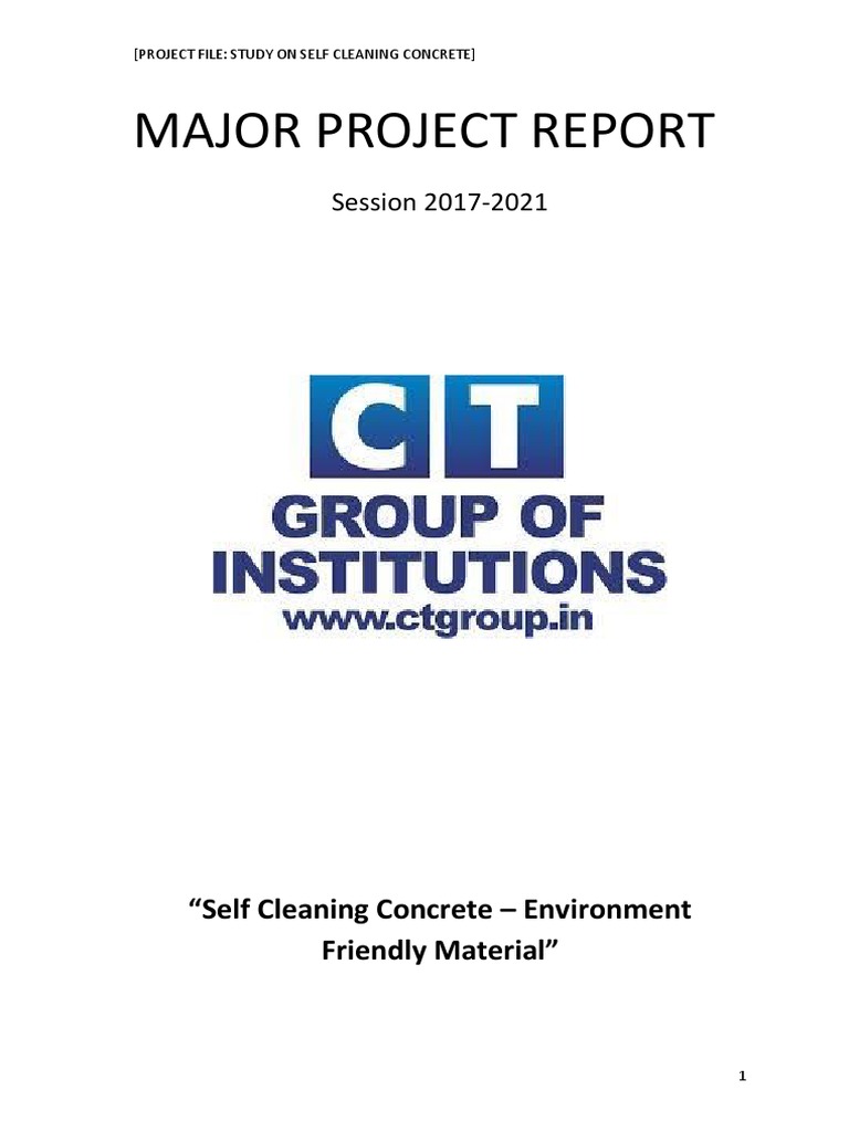 Photocatalytic Concrete | PDF | Titanium Dioxide | Concrete