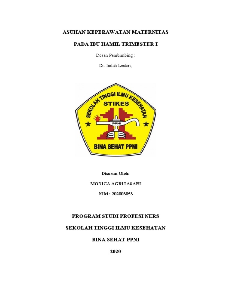 Askep Ibu Hamil TM 1 | PDF