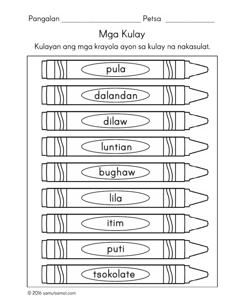Mga Kulay | PDF