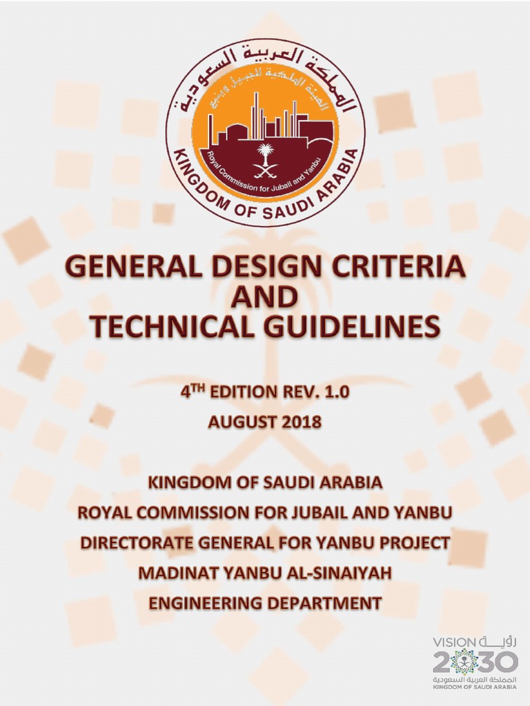 General Design Criteria & Technical Guidelines - REV - 01 - AUG 2018 ...
