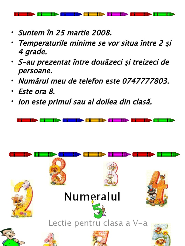 329-Numeralul 5 | PDF