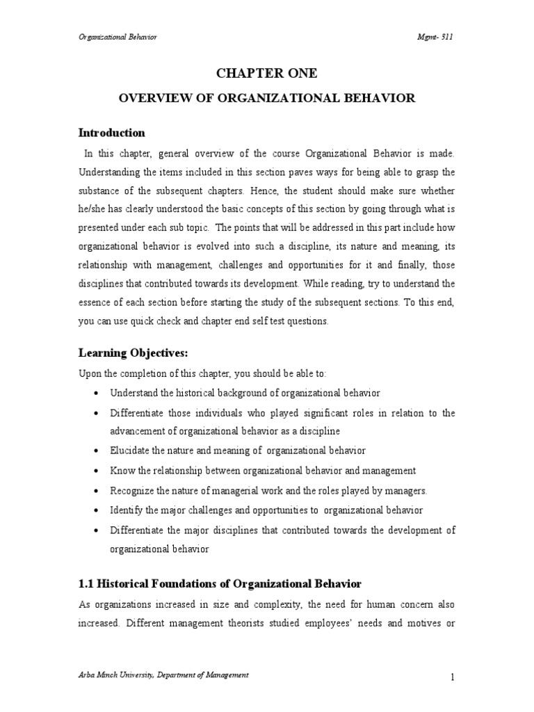 Ob Module Final | PDF | Organizational Behavior | Turnover (Employment)