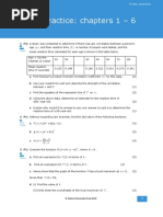 Platinum Mathematics Grade 10 Exam Practice Book PDF | PDF | Rectangle ...