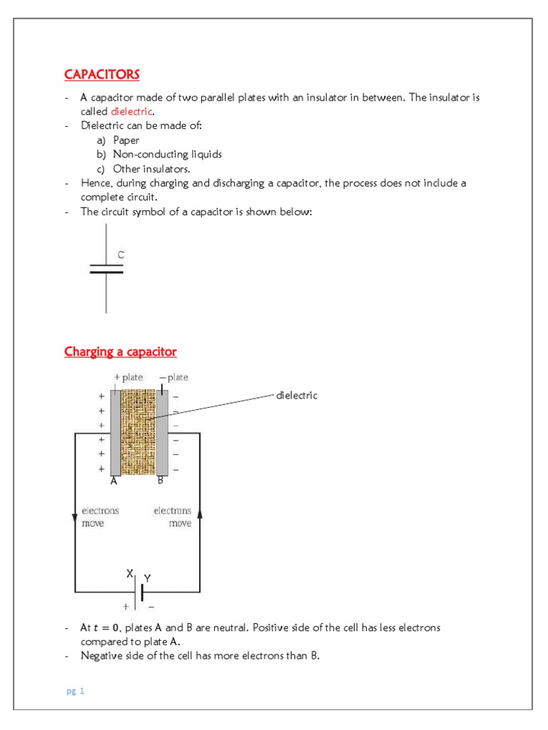 4 Capacitors | PDF | Dielectric | Capacitor
