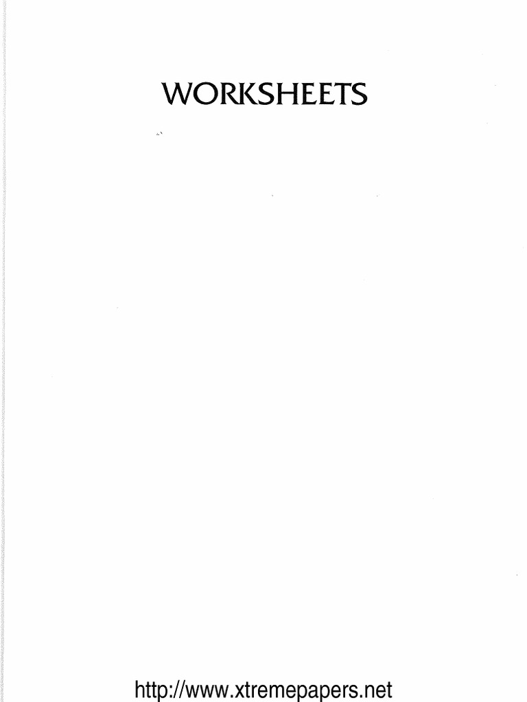 Els Worksheets Sophomore | PDF