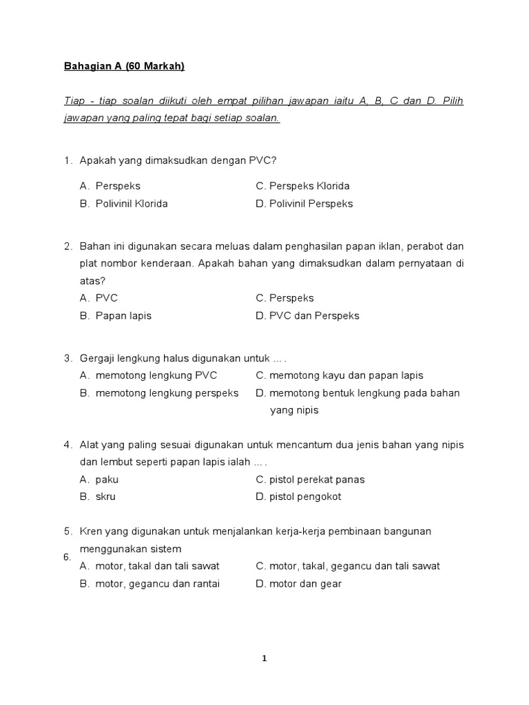 RBT Tahun 6 2019 | PDF | Teknologi & Rekayasa | Seni