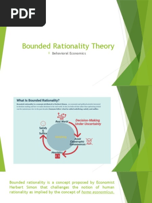 Herbert Simon Bounded Rationality