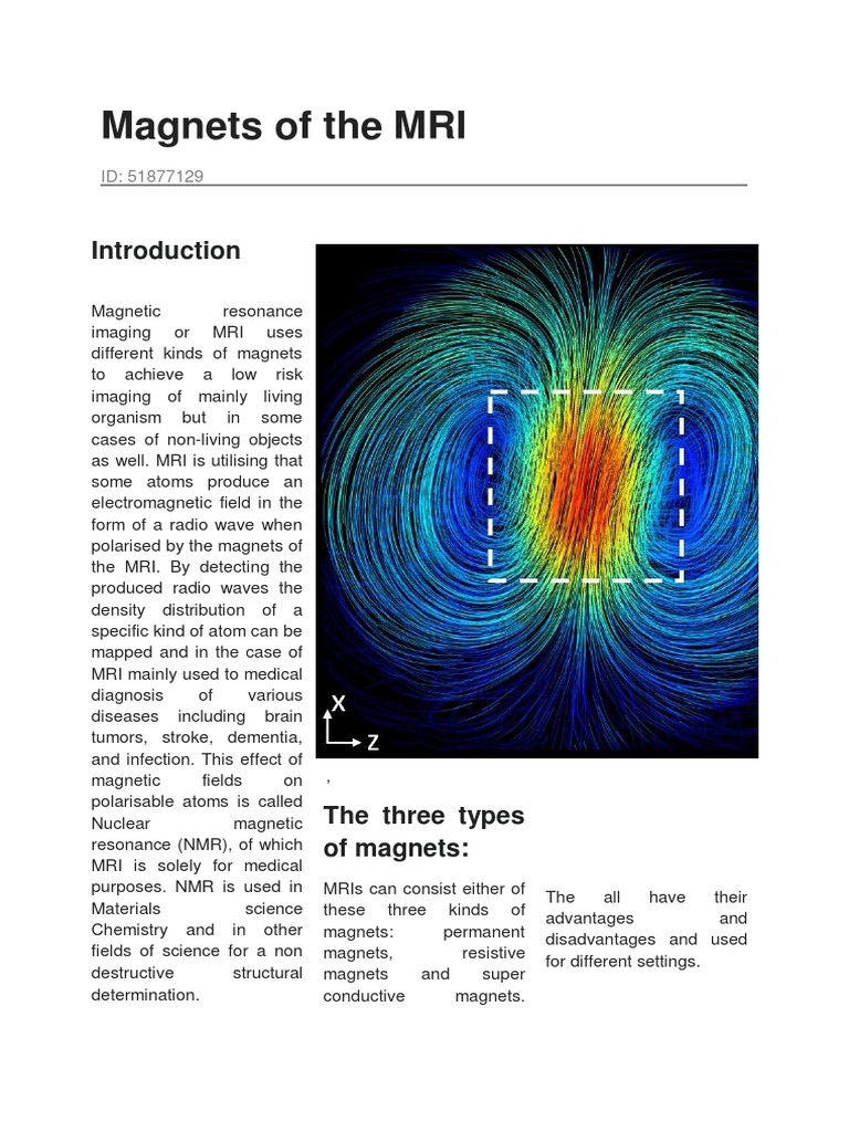 MRI Magnets | Download Free PDF | Superconductivity | Magnetic ...