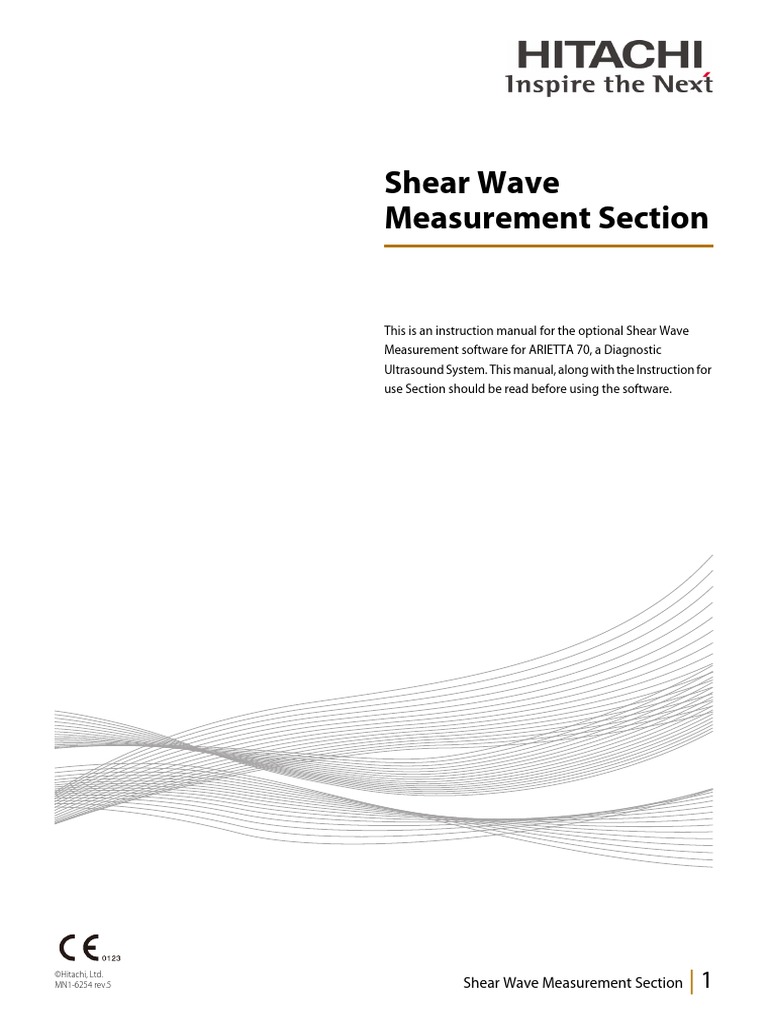 Shear Wave Measurement Section | PDF | Electromagnetic Compatibility ...