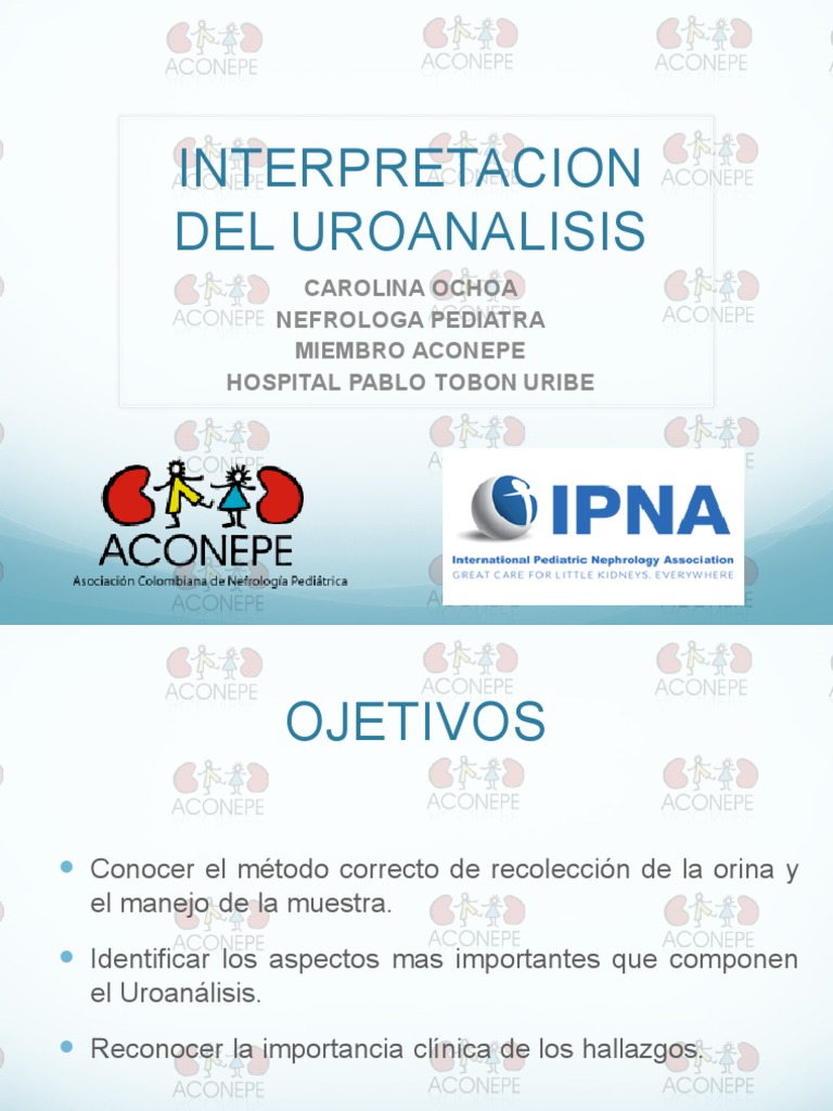 Interpretacion Del Uroanalisis Pdf Sistema Urinario Orina
