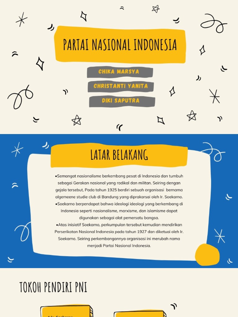 Partai Nasional Indonesia (PNI) | PDF