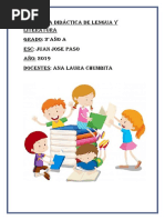 Secuencia Didáctica Los Números Naturales Nº1 | PDF | Enseñando ...
