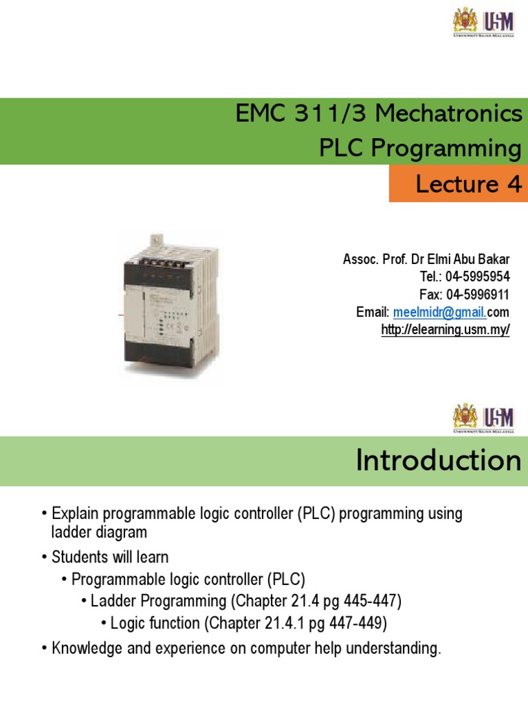 4-PLC Programming-2020-Hand Out | PDF | Programmable Logic Controller ...