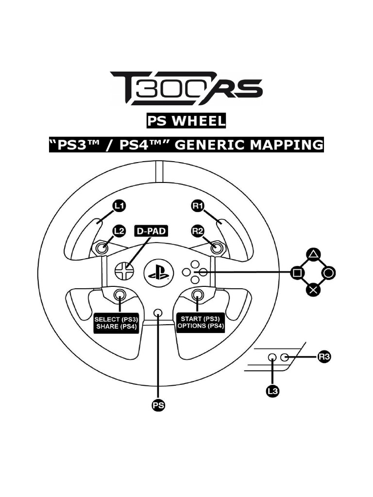 t300_rs_button_mapping | PDF