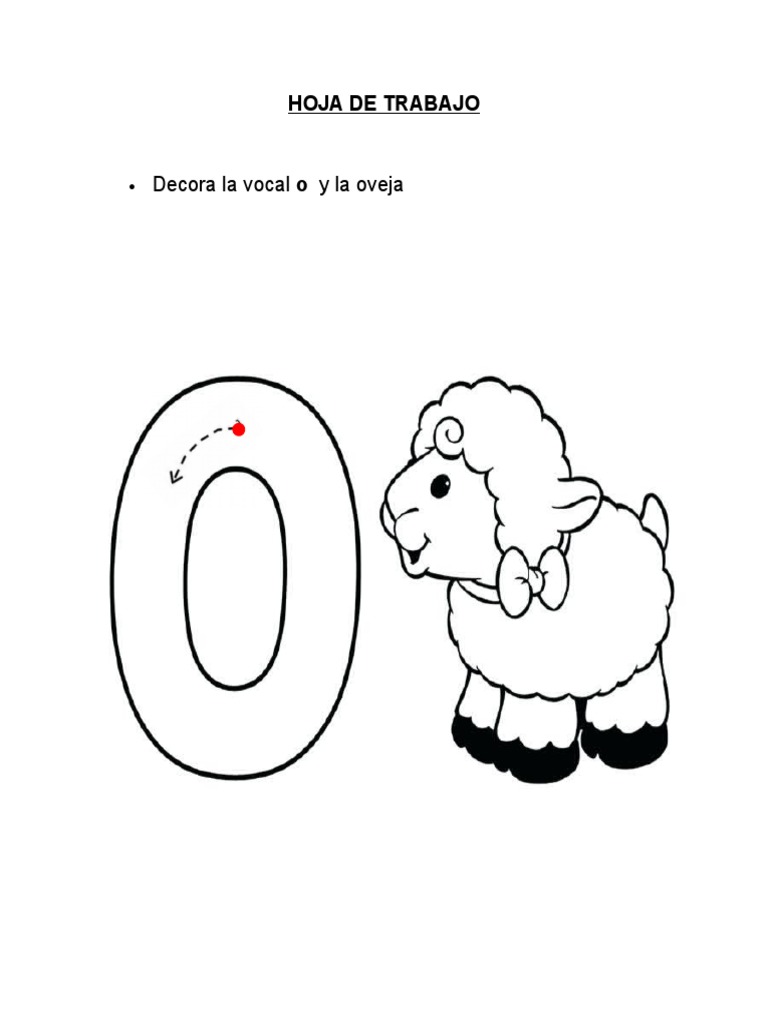 Hoja De Trabajo De Vocal I Corta Material Educativo Para Docente